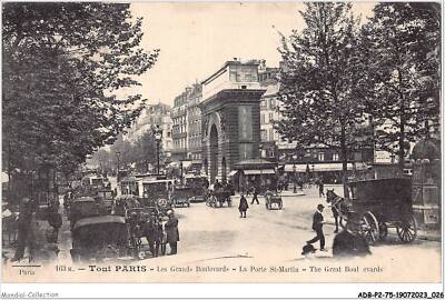 Adbp2-75-0105 - All Paris - The Great Boulevards - The Porte Saint ...
