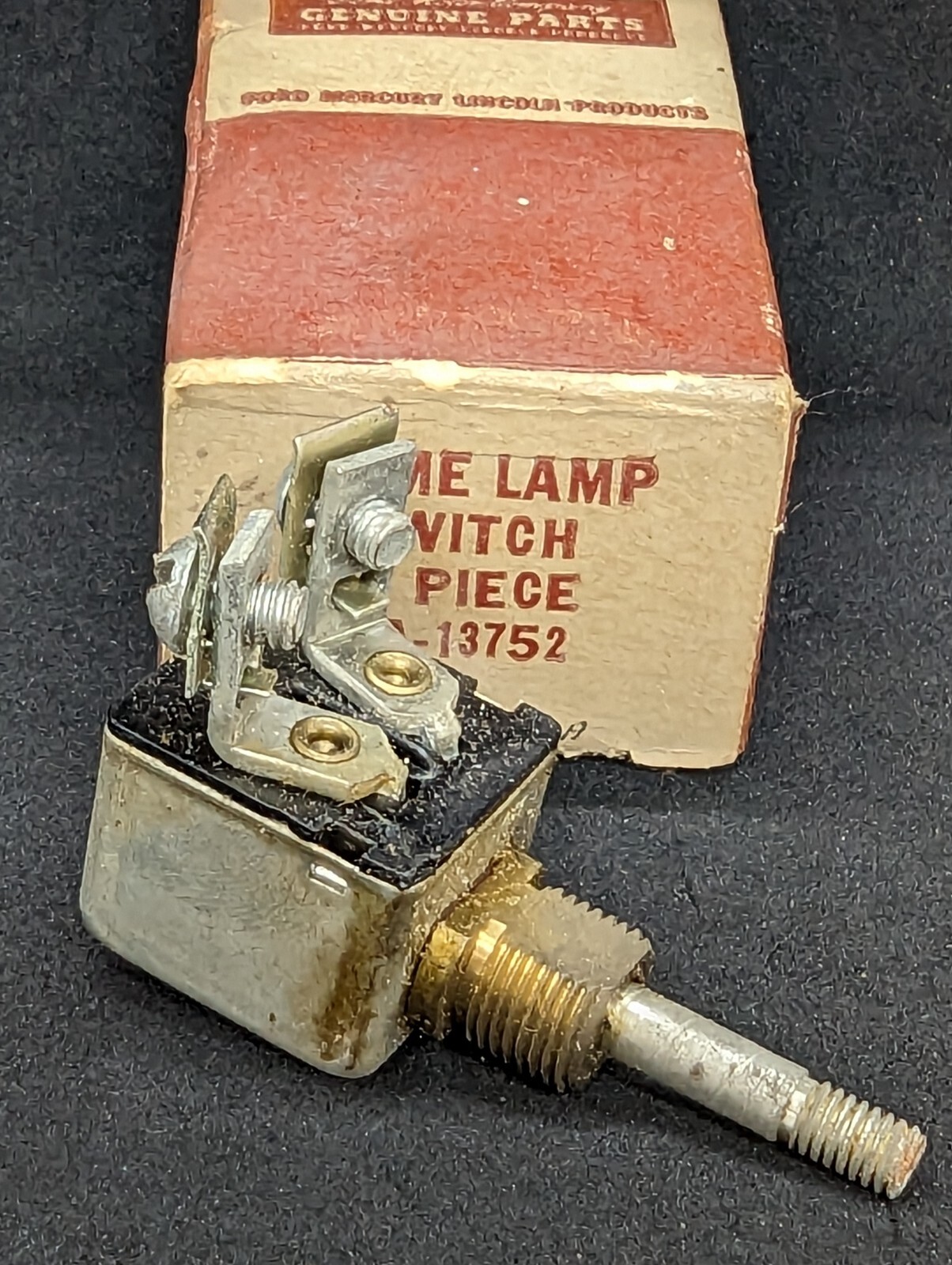 NOS 1951 1952 1953 FORD INTERIOR DOME LAMP LIGHT SWITCH 1A-13752 | eBay