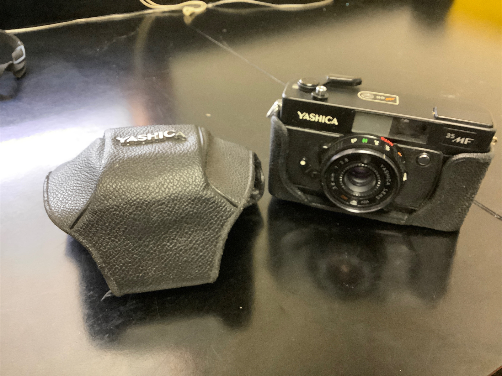 YASHICA 35MF 35mm Film Camera with 38mm f/1.28 Lens by Yashica Camera ...