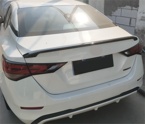 Rear Trunk Spoiler Wing Glossy Black For Nissan Sentra Sedan 4-Door ...