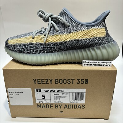 Adidas Yeezy Boost 350 V2 Ash Blue Men Size 5 New GY7657 (2021) Kanye ...