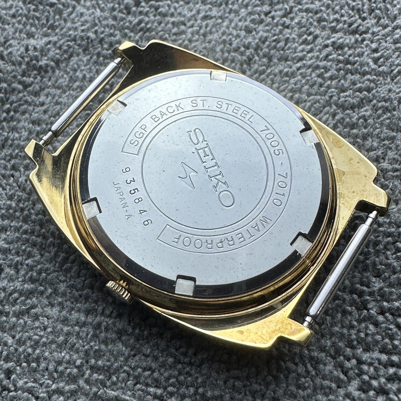 ORIGINAL NOS '1969 VINTAGE SEIKO 7005-7010 SGP CASE SET | eBay