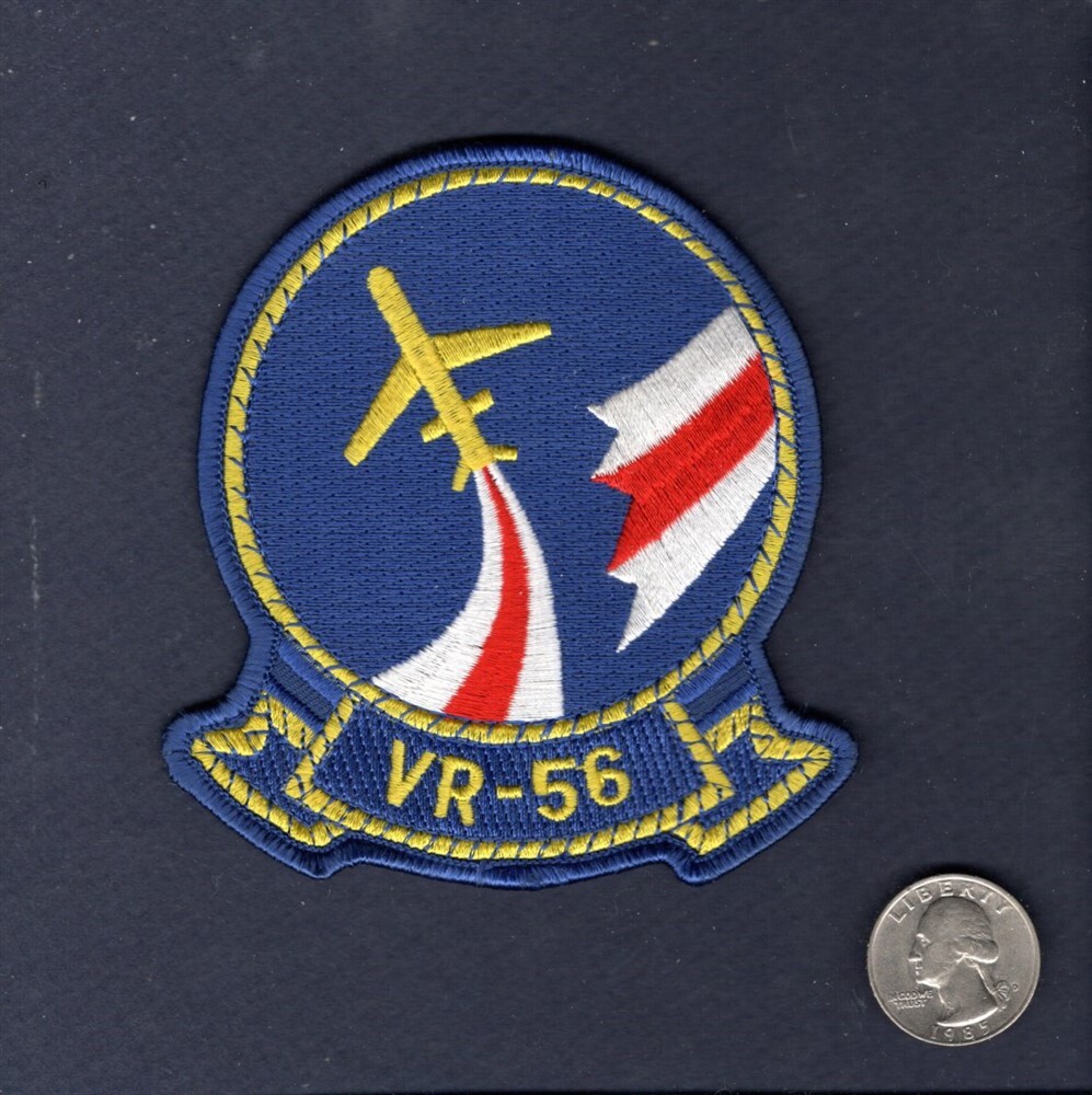 Original VR-56 GLOBEMASTERS US Navy Reserve C-9 SKYTRAIN 4" Squadron ...