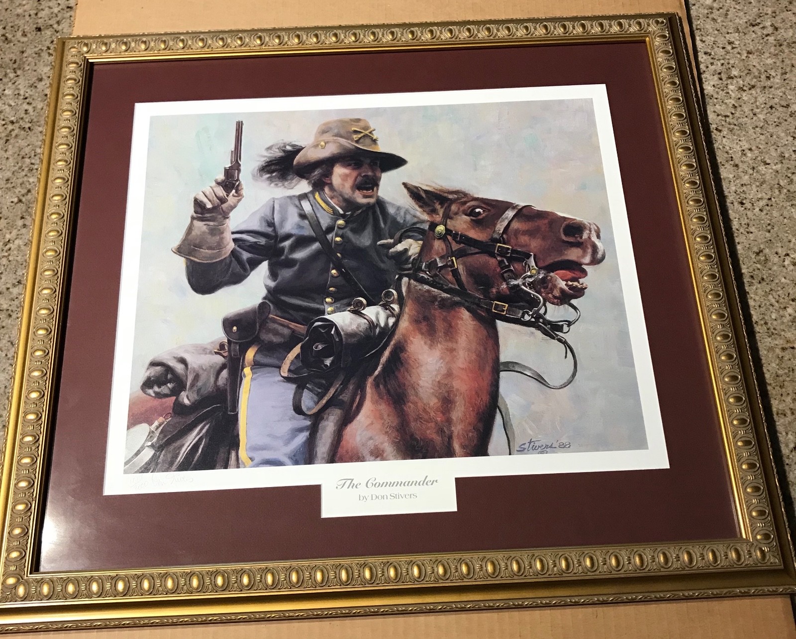 "The Commander" Don Stivers Civil War Limited Edition Signed Print | eBay