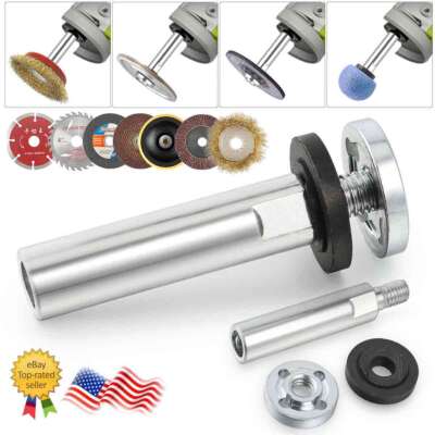 3PCS Angle Grinder Extension Connecting Rod Rotating Extended Shaft ...