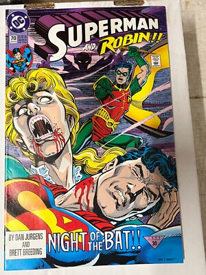 Superman and Robin!! #70 DC Comics 1992 direct | Combined Shipping B&B ...