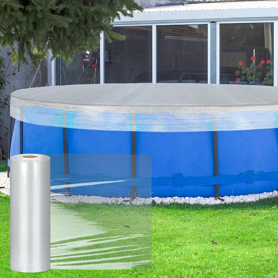 1049 Feet Winter Cover Seal Wrap for Above Ground Pools,Pool white | eBay