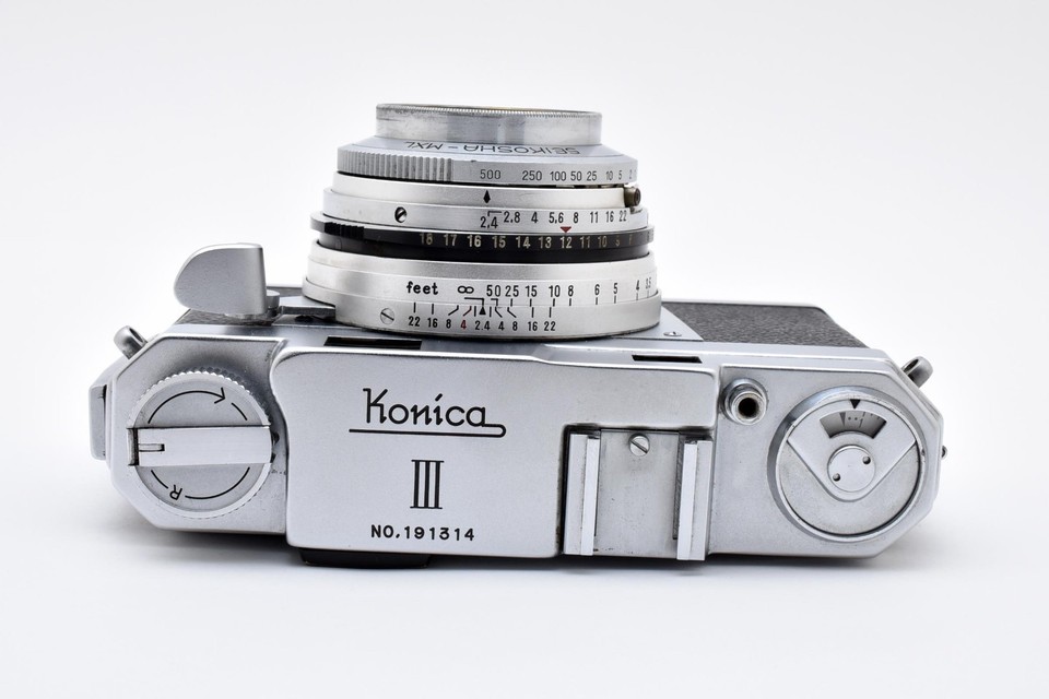 Konica III Rangefinder 35mm Film Camera Hexanon 48mm f2.4 [Near Mint ...