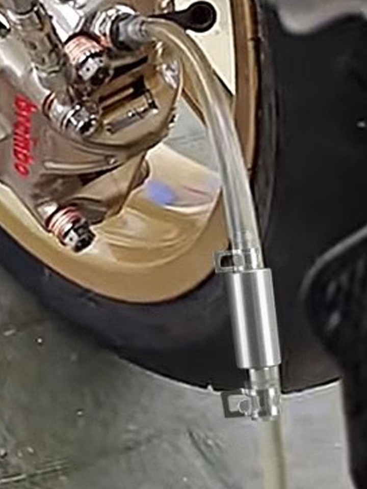 Brake Bleeder Hose - One Way Check Valve Tube Bleeding Tool Kit for ...