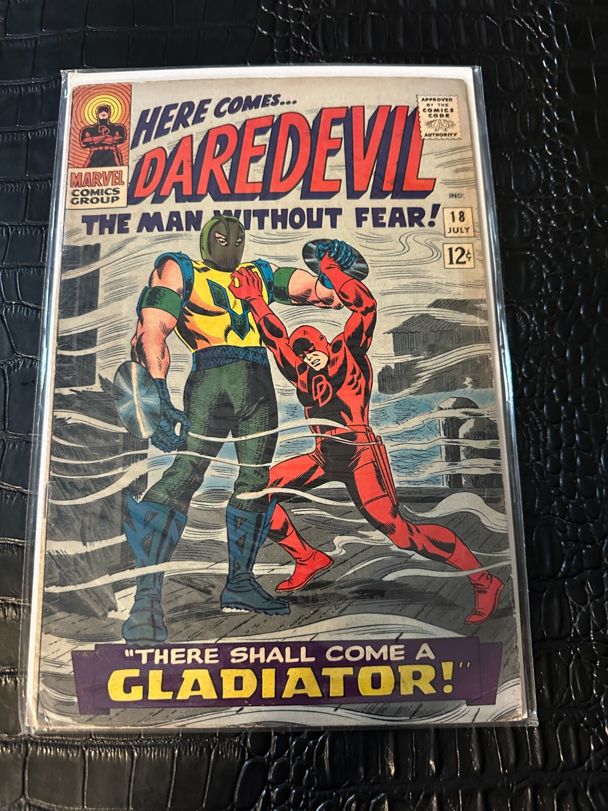 Daredevil #18 (Marvel Comics July 1966) VG/F 1st Gladiator | eBay