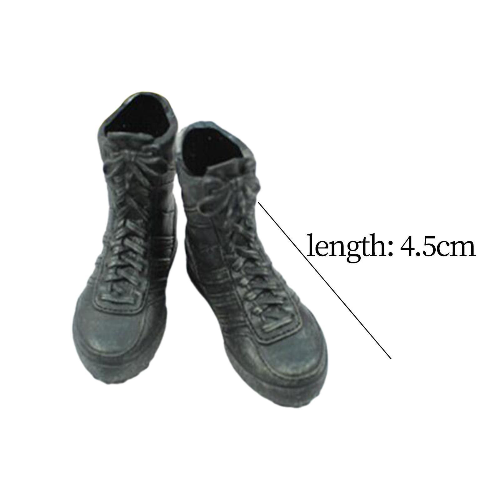 1:6 Men Figures Boots Fashion Boots Handmade for 12 inch Men Soldier ...