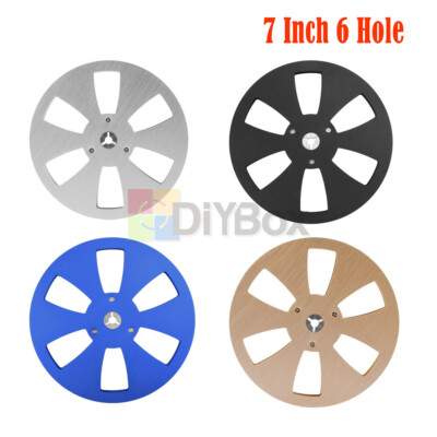 7 Inch Empty Reel 6 Hole Open Reel Sound Tape Reel Opening Machine ...