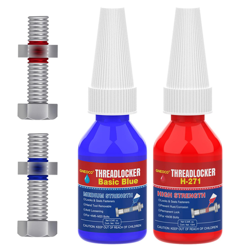 ThreadLocker Blue and Red Thread Lock Medium and High Strength Lock Tight for... | eBay