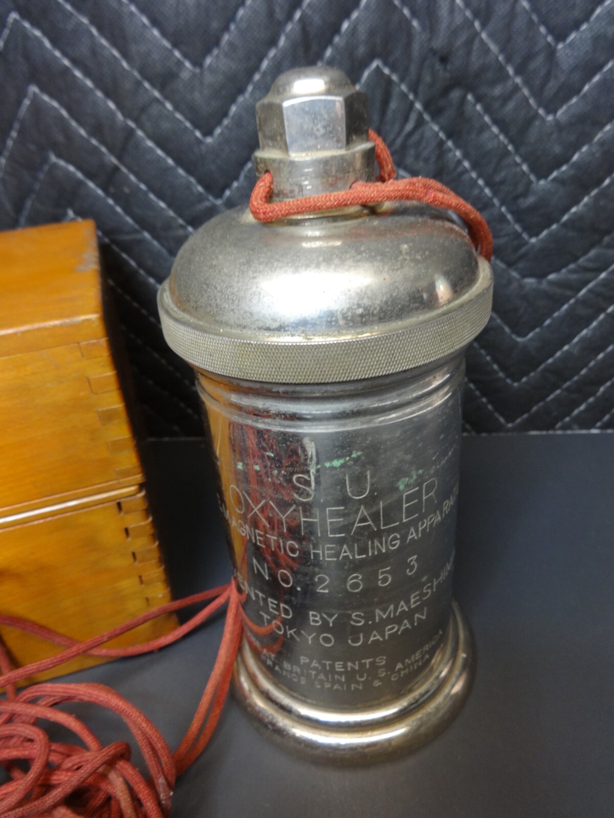 Quack Medicine Oxyhealer Magnetic Healing Apparatus - Antique Quackery ...