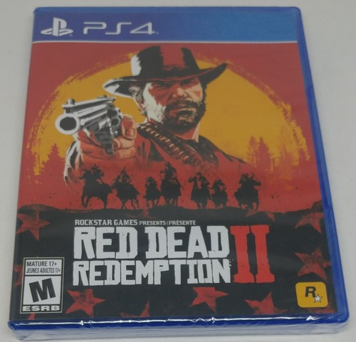 Red Dead Redemption II 2 BRAND NEW (PS4 PS5 PlayStation 4 2018) RDR 2 ...