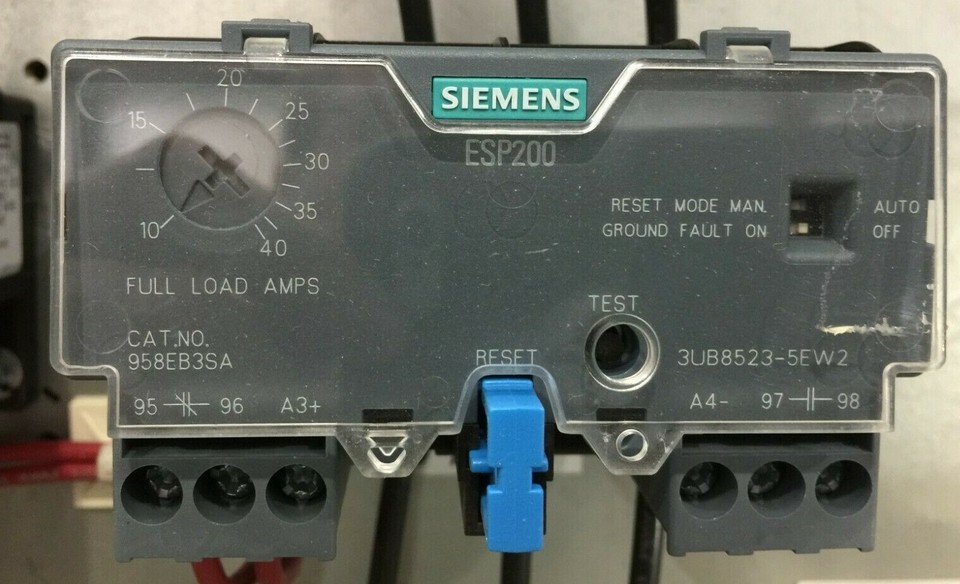 1 DAY SHIPS 3UB85235EW2 3UB8523-5EW2 SIEMENS ESP200 SOLID STATE ...