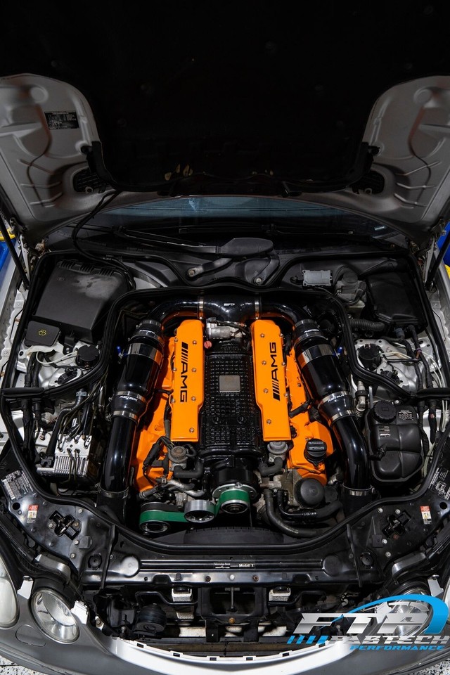 E55 AMG Performance Intake Mercedes Benz AMG M113K Supercharged CLS55 ...