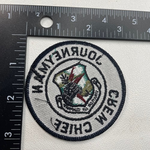 US Air Force Strategic Air Command USAF JOURNEYMAN CREW CHEIF Patch ...