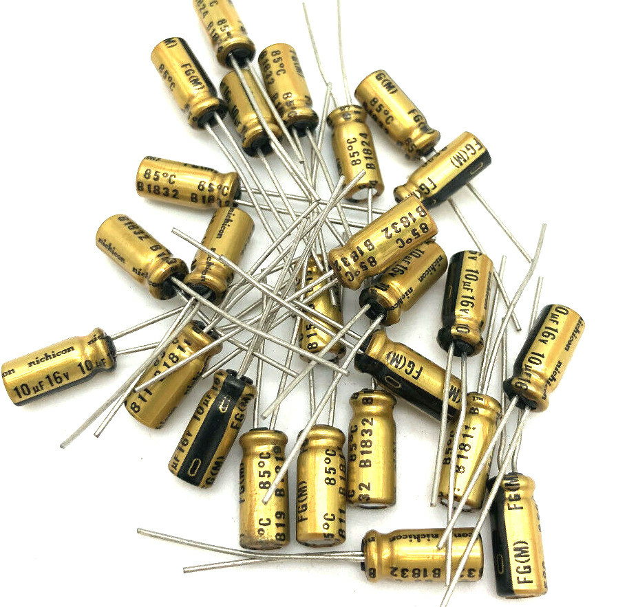 5 x Nichicon *FINE GOLD* FG FW Muse Caps Kondensatoren - Quality Audio ...