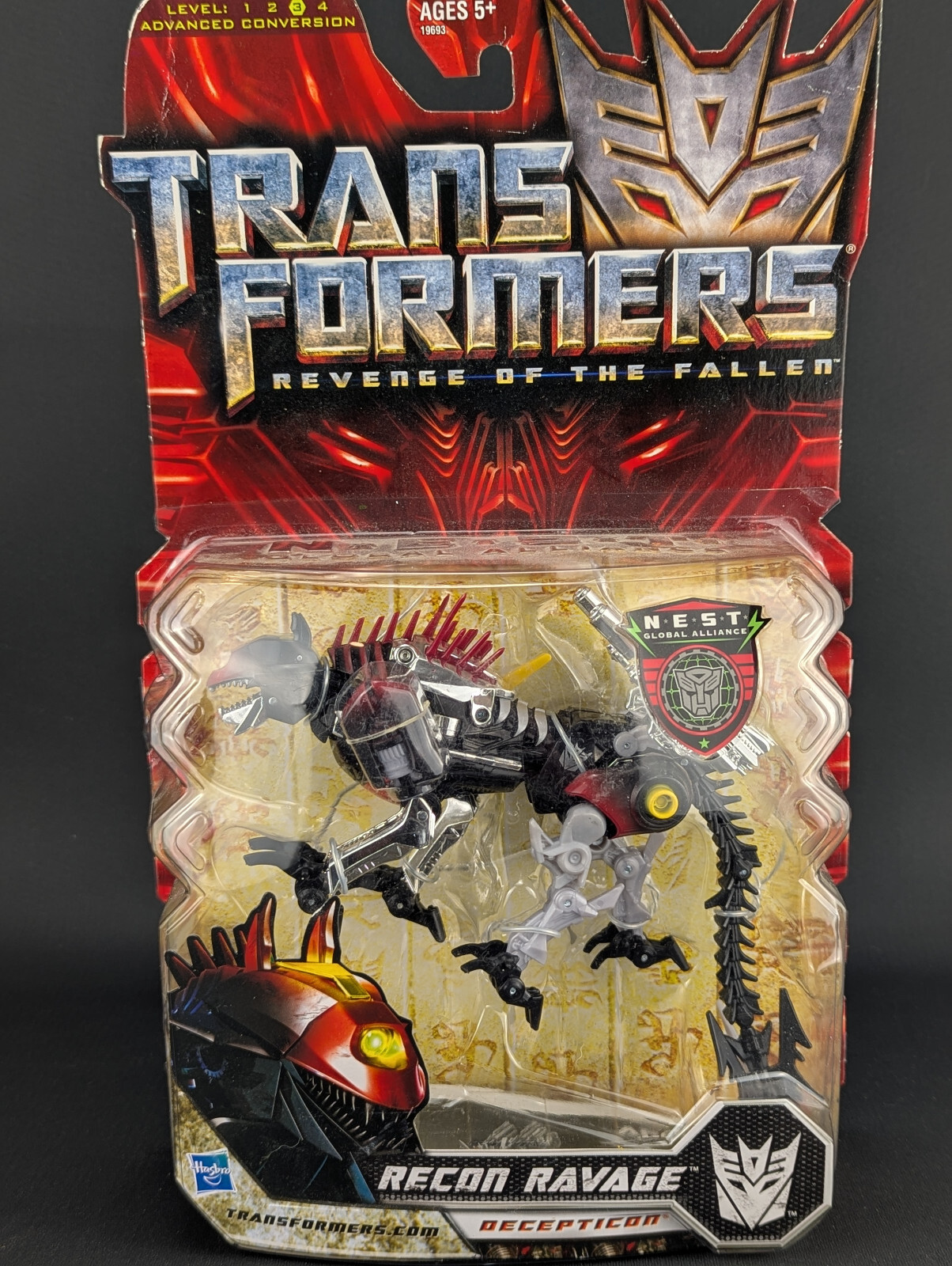 Transformers Revenge of the Fallen Recon Ravage SEALED Hasbro ROTF ...