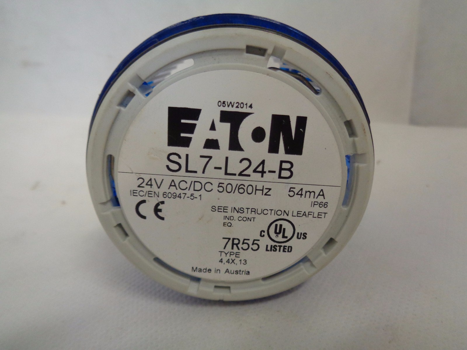 NEW EATON SL7-L24-B FLASHING TOWER LIGHT MODULE BLUE | eBay