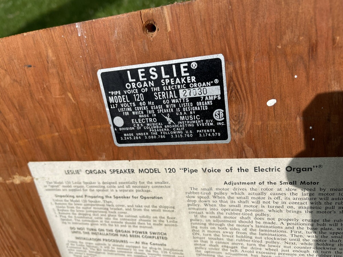 Leslie 120 Speaker Cabinet | Cabinets Matttroy