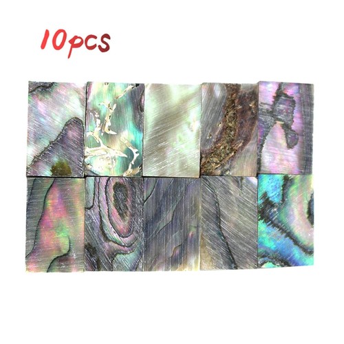 10Pcs Abalone Shell Inlay Guitars Inlay Material Guitar Fretboard Inlay ...