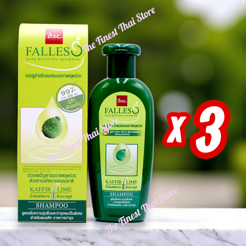 BSC FALLESS FALLES Kaffir Lime Essence Hair Falls Shampoo Extra Soft ...