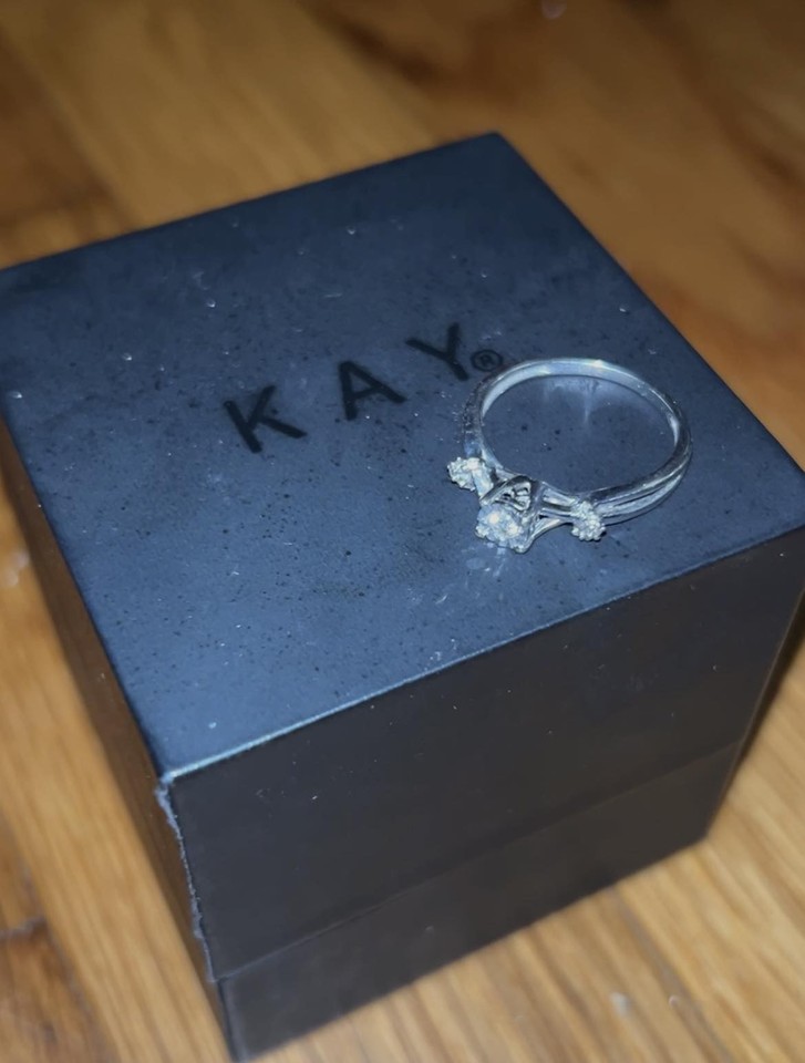 Diamond Promise Ring from Kay Jewelers | eBay