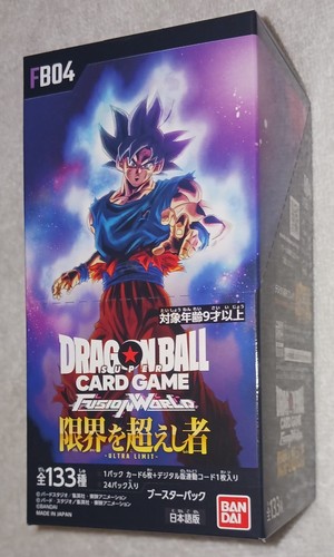 Dragon Ball Super TCG: Fusion World - FB04 Booster Box (Japanese) (New ...