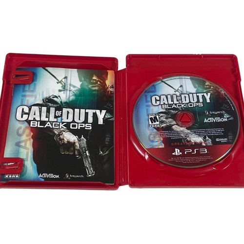 Call of Duty Black Ops PS3 Greatest Hits Video Game Rated M First ...