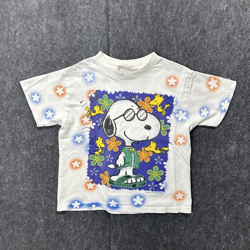 Vintage Peanuts Novel Teez Snoopy All Over Print AOP Size Medium 7/8 ...