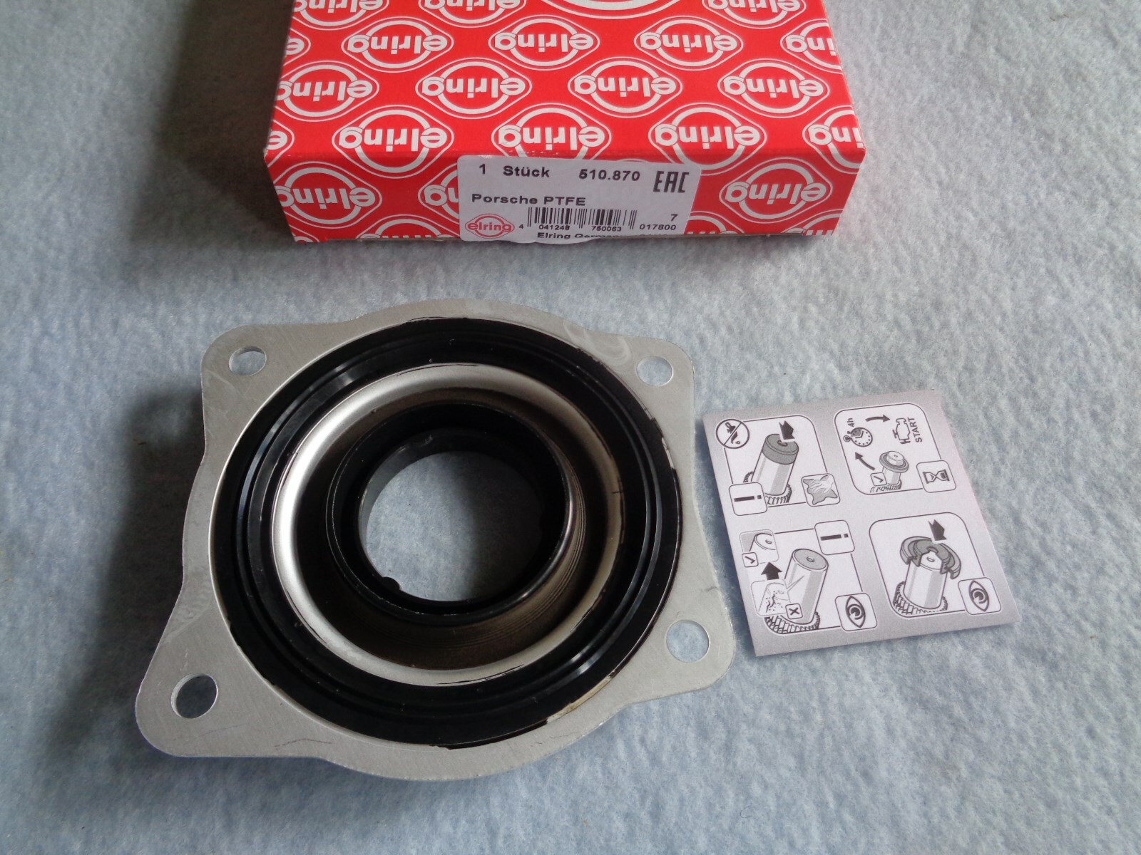 Elring Dichtflansch Steuerkasten Deckel 94810191020 passend für Porsche ...