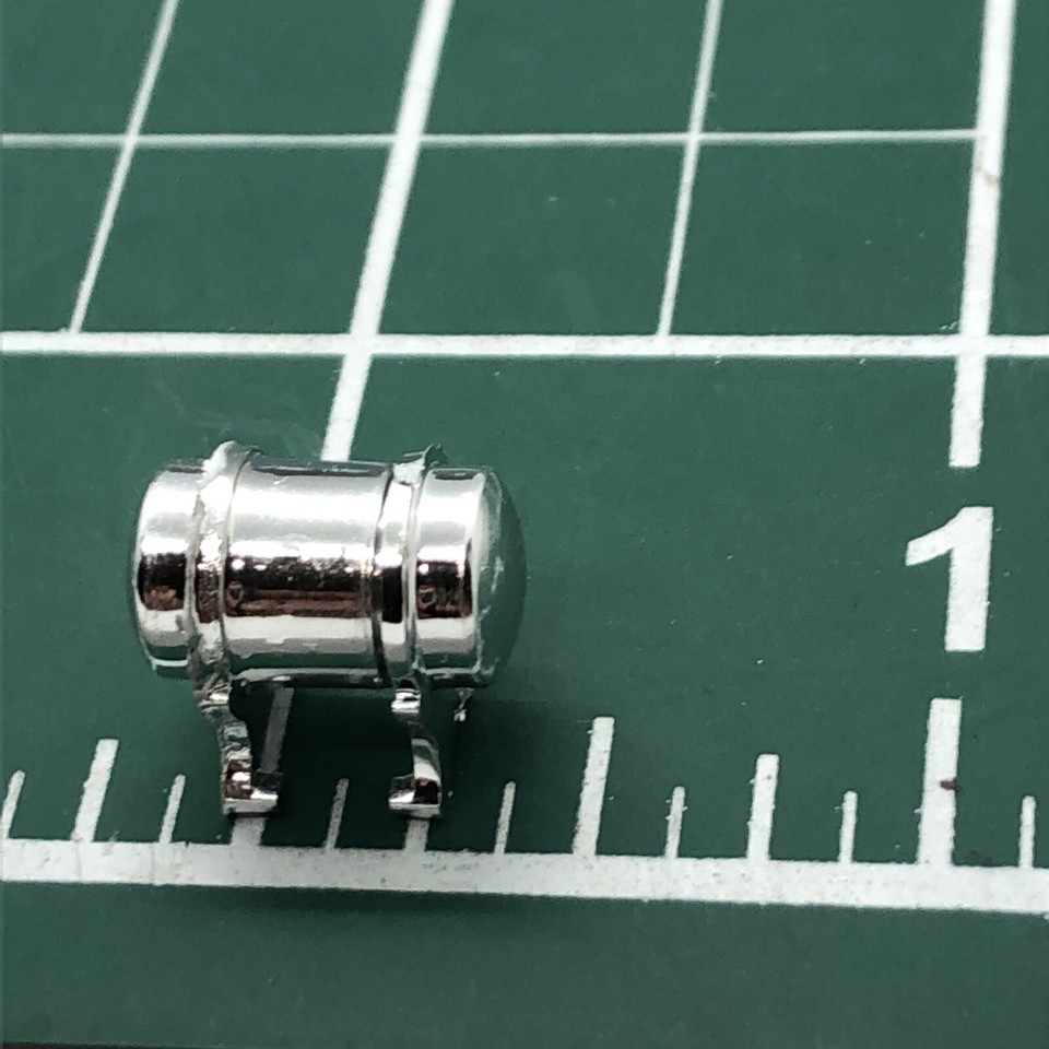 FOB MOON Drag Race Gasser Chrome Fuel Tank W Cap 1:25 Search LBR Model ...