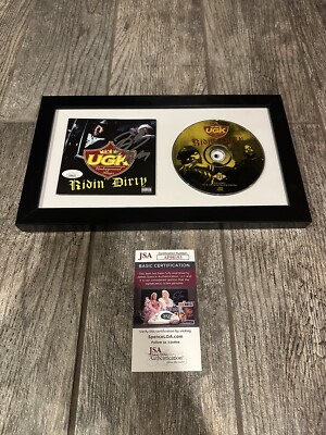 BUN B SIGNED FRAMED UGK CD AUTOGRAPHED JSA COA UGK RAPPER LEGEND RARE ...
