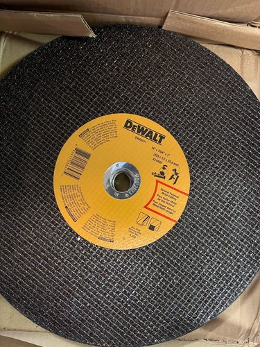 Lot of 10 - DeWalt DWA8011 14 By 7/64 By 1 Chop Saw Wheel | eBay