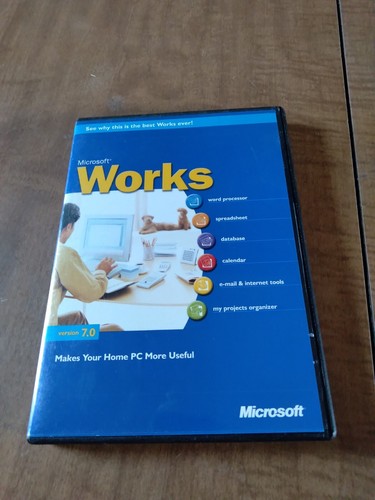Microsoft Works Version 7.0 Free Shipping | eBay
