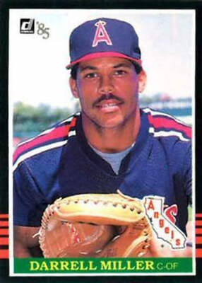 #644 Darrell Miller - California Angels - 1985 Donruss Baseball | eBay