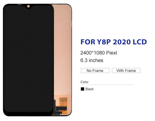 LCD Display For Huawei Y8P 2020 / Enjoy 10S / P Smart S Touch Screen ...