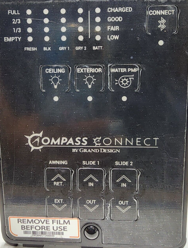 LIPPERT 2022111525 GRAND DESIGN 29788 COMPASS CONNECT MONITOR PANEL *D5 ...