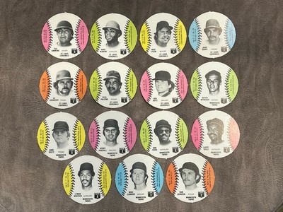 Lot of 15- 1977 MSA Burger Chef Discs NM-MT Ted Simmons & More RARE ...