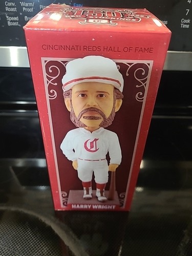 Bobble Head Figurine Cincinnati Reds Harry Wright Baseball Player | eBay