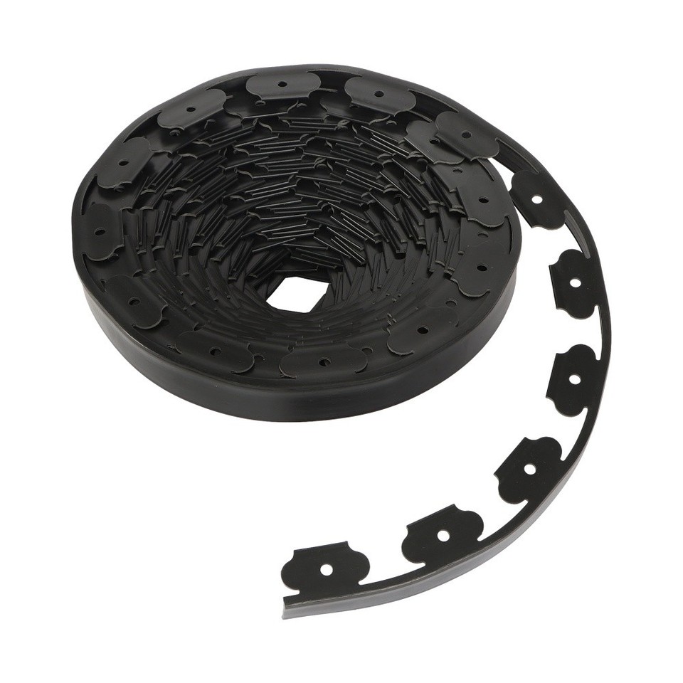 100FT 1.7" Garden Landscape Edging No Dig Lawn Edging Border With 40 8 ...