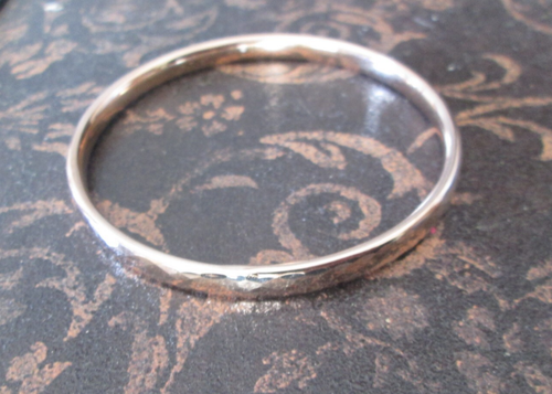 Faceted Bangle bracelet bronze tone AK Turkey 925 | eBay