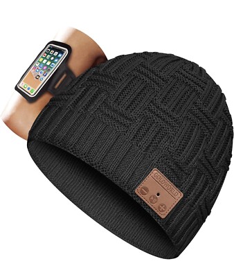 GOLDWORLD BLUE WIRELESS BLUETOOTH SPEAKERS HAT FOR UNISEX & PHONE ...