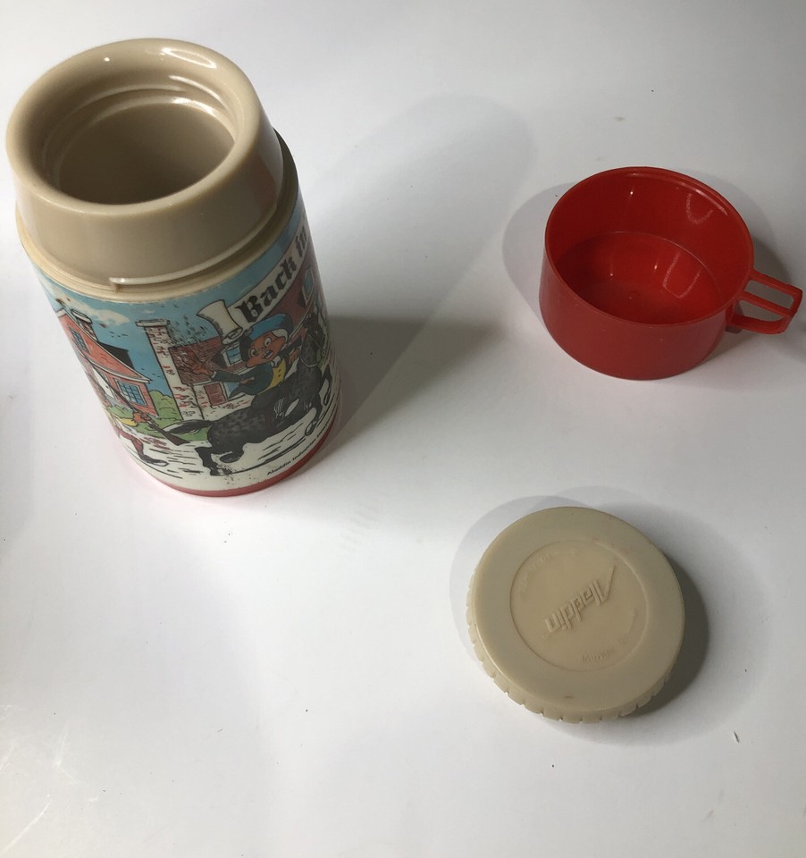 Back in 76 Metal Lunch Box WITH Thermos - Vintage 1975 | eBay