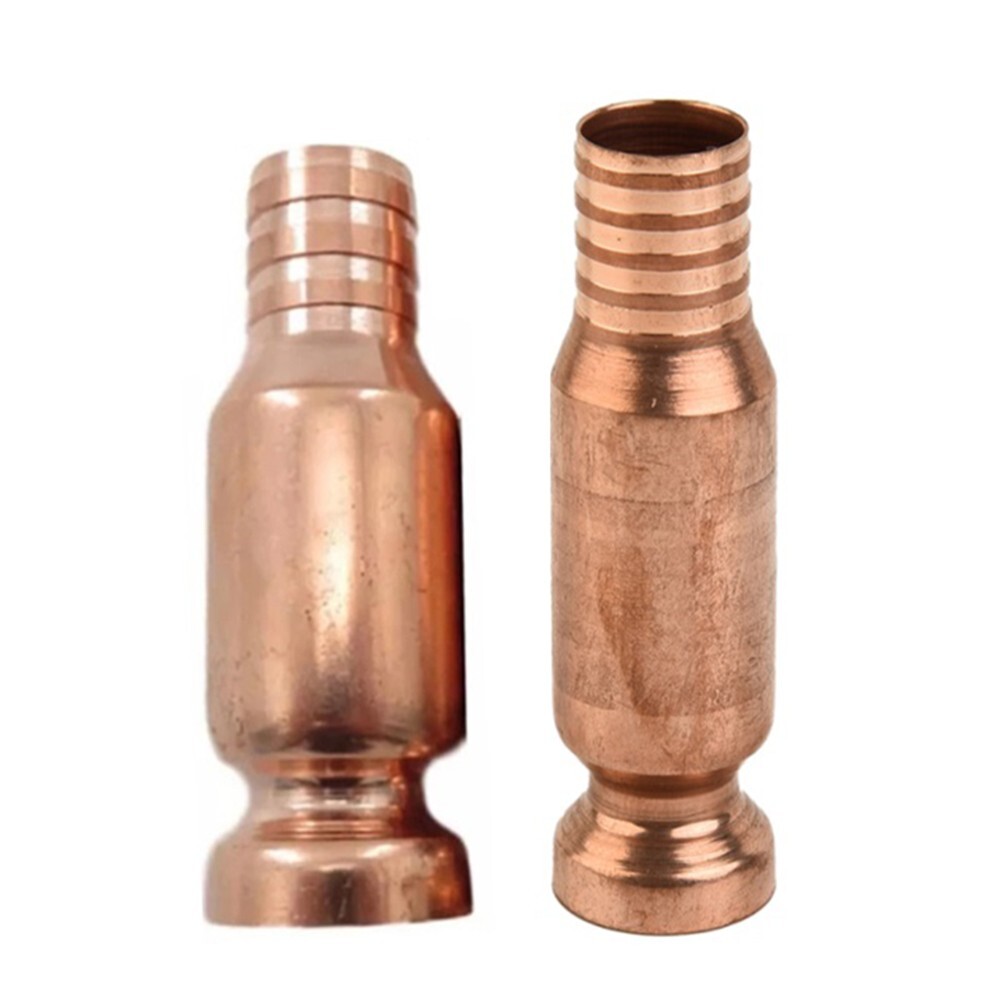2pcs Copper Siphon Filler Pipe Manual Pumping Oil Pipe Fittings Siphon ...