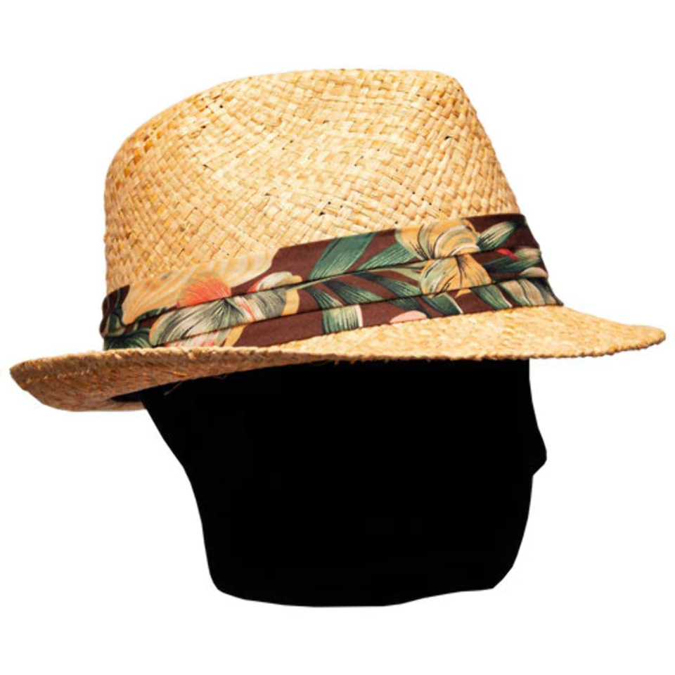 Saint Martin - Tropical Straw Fedora | eBay