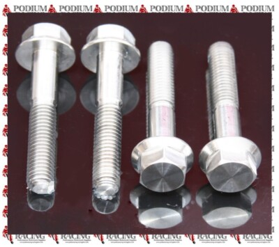 DUCATI TITANIUM ST2 ST3 ST4 FORK PINCH BOLTS SILVER | eBay