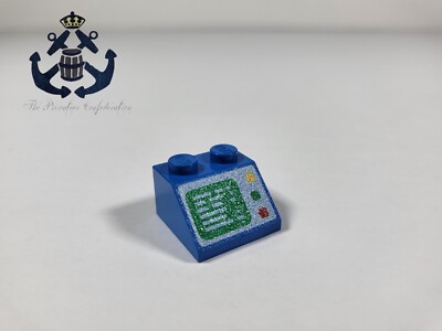 Lego 1980s Classic Space / Town Blue Slope 45 2 x 2 Computer Screen ...